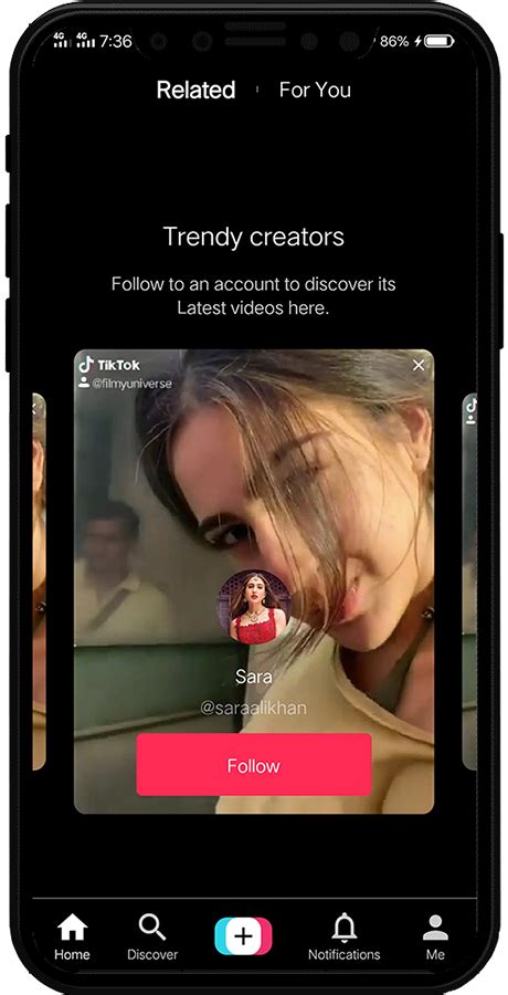 tiktok clone app template in flutter short video creating app