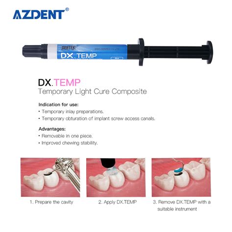 Temporary Flow Light Cure Dental Composite Resin Dental Composite