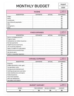 Budget Templates In Google Docs Free Worksheets Library
