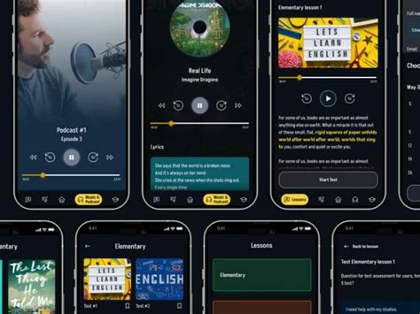 Free UI Kit For E Learning App Freebiesbug