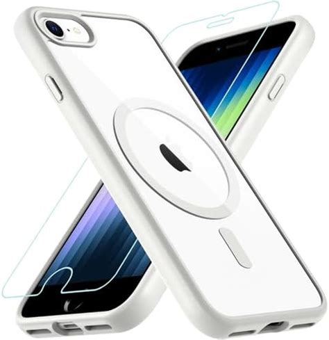 OWKEY Hülle für iPhone SE iPhone iPhone Magnetisch Schutzhülle für MagSafe mit