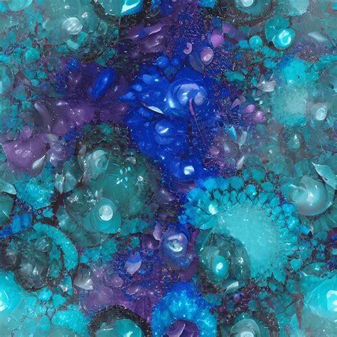 5d Blue Abstract Tones Graphic · Creative Fabrica