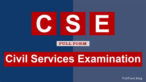 Cse Full Form — What Is The Full Form Of Cse
