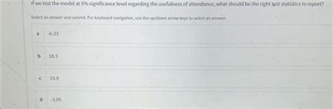 Solved Summary Output Begin Tabular Ll Hline