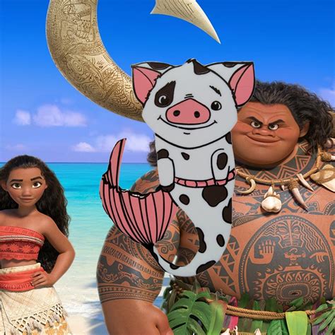 Moana Pin Moana Princess Pua Adorable Pin Moana Disney Lovable