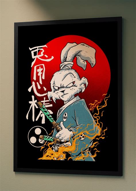 Usagi Yojimbo Poster Von Sober Artwerk Printler