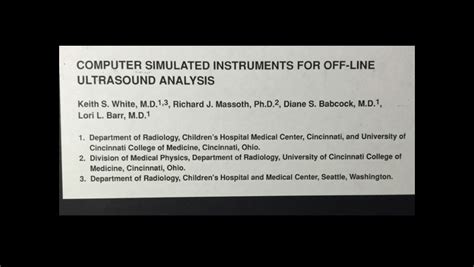 Pdf Computer Simulated Instruments For Off Line Us Analysis