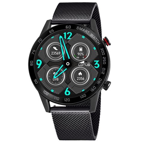 ⌚reloj Inteligente Lotus Smartime De Hombre En Negro 500181