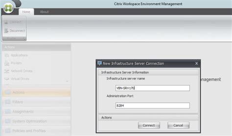 Installing Citrix Workspace Environment Management