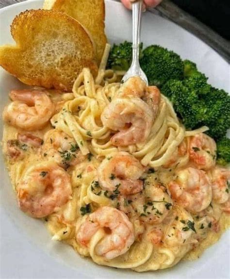 Linguine Aux Crevettes à La Crème Ail Et Citron Blog Recettes Fait Maison