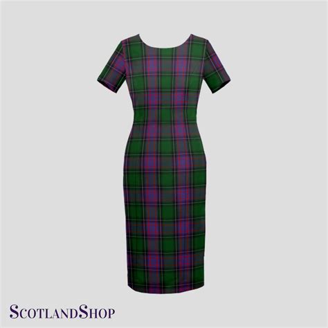 Nh Tartan Plaid Shift Dress With Short Sleeves Nhscot Store