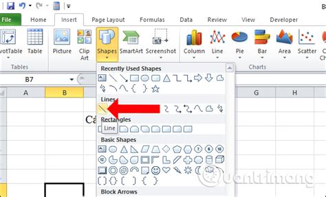 Draw An Arrow In Excel Rebekah Online