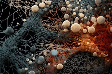 Microscopic Exploration Of Acellular Structures In Biology Premium Ai