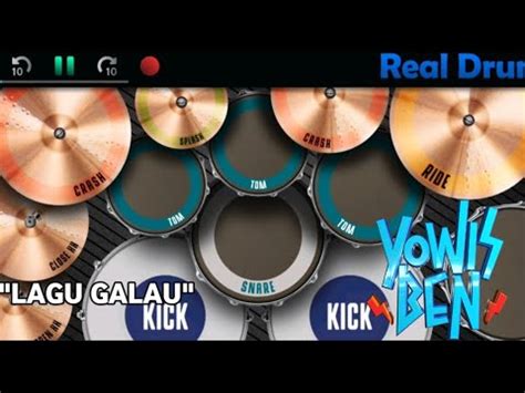 YOWIS BEN LAGU GALAU Cover Real Drum YouTube