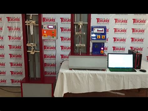 Tensile Testing Machine Double Load Cell Tensile Testing Machine Manufacturer From Greater Noida