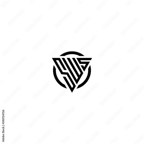 Initial Letter SWS Triangle Monogram Simple Modern Clean Vector Logo Stock Vector Adobe Stock