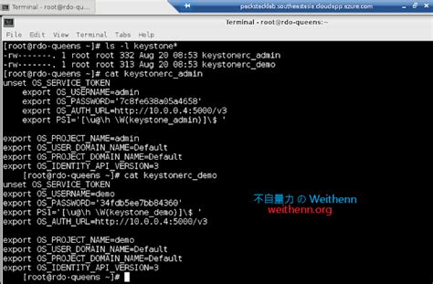 CentOS 透過 RDO 安裝 OpenStack Queens 不自量力 の Weithenn