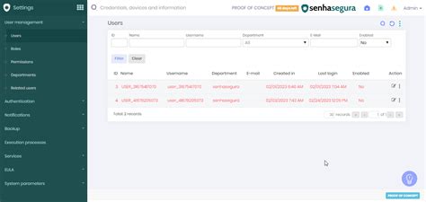 How Does The Function Forget User Works On Senhasegura Pam Core Segura Community