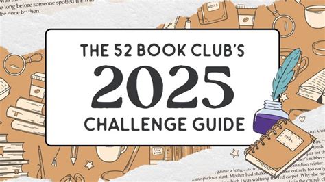 2025 Challenge Guide The 52 Book Club