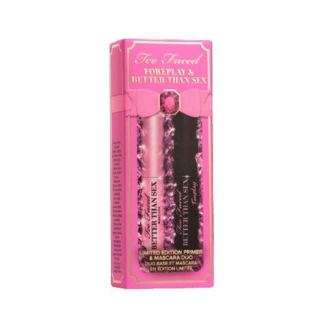 Better Than Sex Mascara And Foreplay Travel Size Maskara Too Faced ≡
