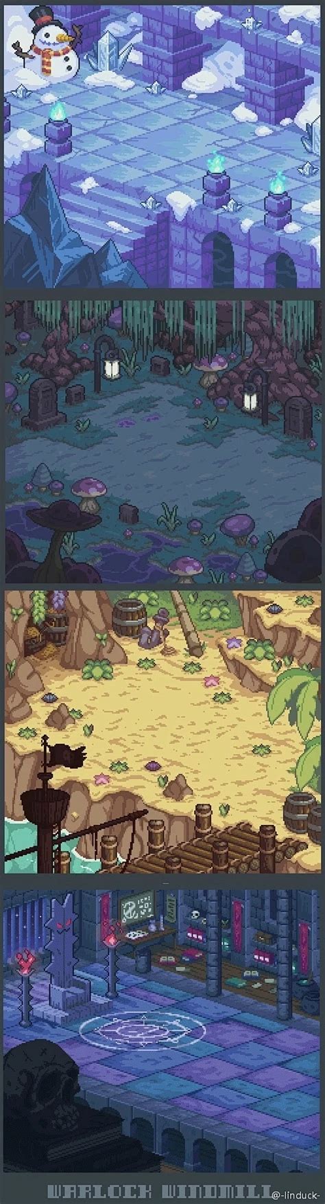 【pixel Artist】phil G 纽约像素艺术家兼任豚一枚的phil G。作品以鲜明的色块加常用的粗描边形成一定的风格辨识。场景上主调
