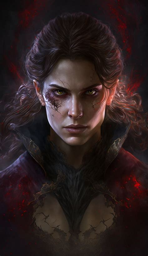 Girl Vampire Art