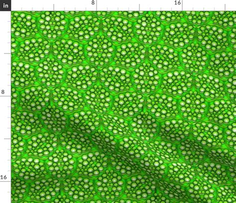 Green Bumpy Dragon Scales Fabric Spoonflower