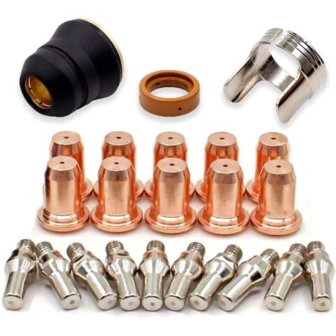 23 Pcs Ipt 60 Pt 60 Ipt 40 Pt40 Plasma Cutting Torch Tip 10mm 0039