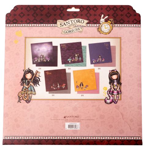 Gorjuss Wonderland 12x12 Inch Scrap Paper Set Gor Wl Ps23 Paperpadsnl
