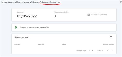 Google Search Console Sitemap Index Discovered Urls 0 Gatsbyjs