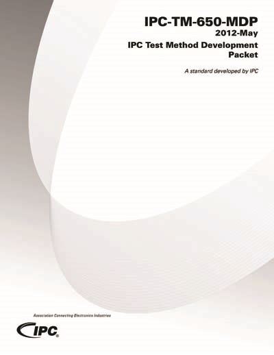 Ipc Tm 650 Mdp 2012 Ipc Test Method Development Packet