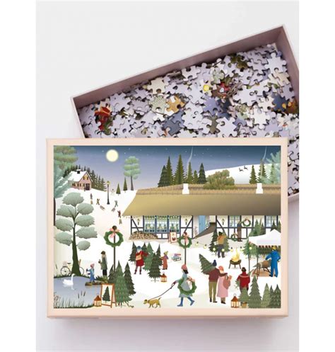 Puzzle 1000 Pezzi Christmas Tree Farm Vissevasse