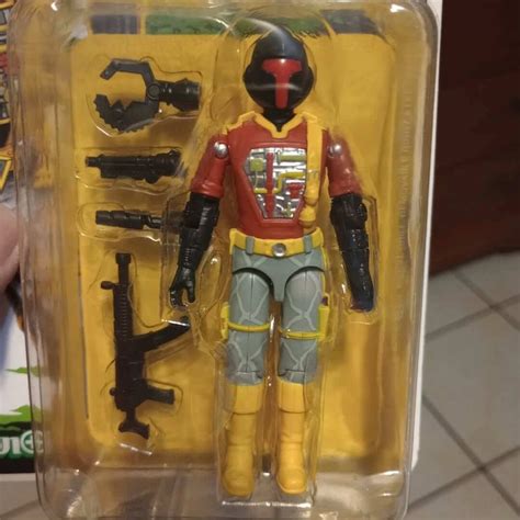 Python Patrol Bat Gi Joe Super7 Reaction Target Exclusive Confirmed