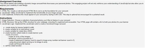 solved assignment overview you will be tasked with building