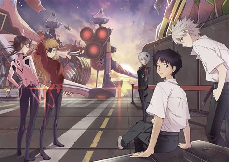 Souryuu Asuka Langley Ayanami Rei Ikari Shinji Nagisa Kaworu