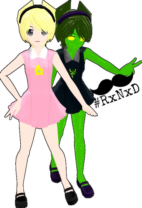 Mmd Rxnxd Fusionfall Mandy By Rinxneruxd On Deviantart