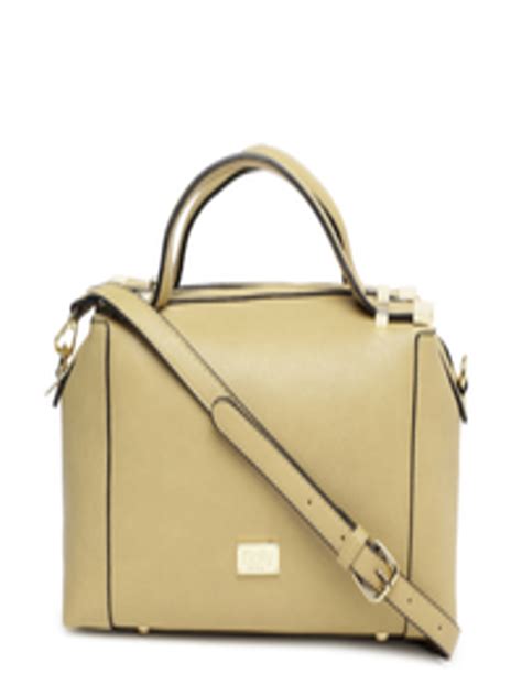 Buy Allen Solly Beige Solid Handheld Bag Handbags For Women 2981249