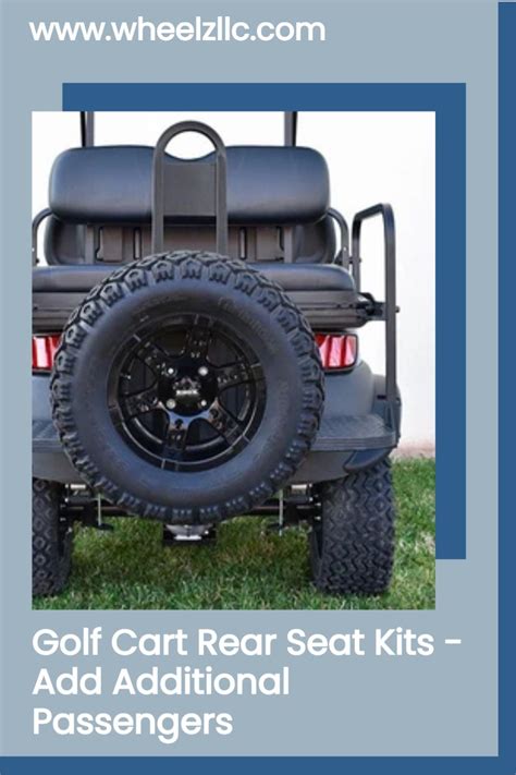 Golf Cart Rear Seat Kits Add Additional Passengers