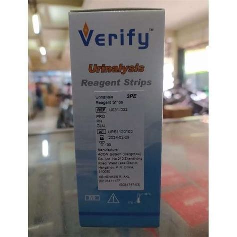 Promo Verify 10 Parameter Verify 3 Parameter Urine Analysis