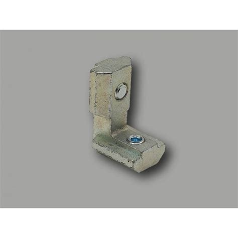 Equerre de fixation interne profilés 8 mm version R Systéal