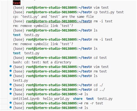 85 书生大模型实战营1 Linux 前置基础知识作业 Csdn博客