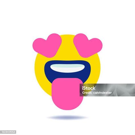 이모티콘 밝은 플랫 컬러 스티커에 대한 스톡 벡터 아트 및 기타 이미지 스티커 귀여운 사랑 Istock