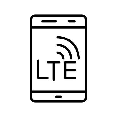 Lte Vector Icon 40087396 Vector Art At Vecteezy