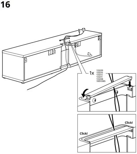 IKEA TV004 740 70 BESTÅ TV Storage Combination Instruction Manual