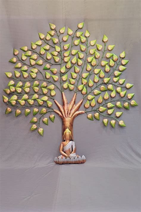 Buddha Tree Wall Decor 445 H 425 L 2 W Inches Big Home Decor