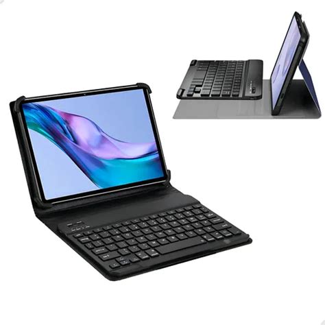 Tablet Easytech 6gb Ram 128gb Teclado Capa E1035 Azul Aço