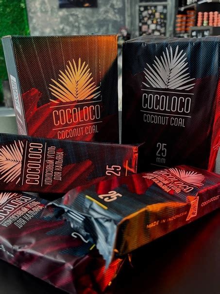 Уголь для кальяна COCOLOCO — Уголь не имеет посторонних запахов при ...