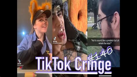 Tiktok Cringe Cringefest 140 Youtube