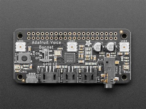 Adafruit Voice Bonnet For Raspberry Pi