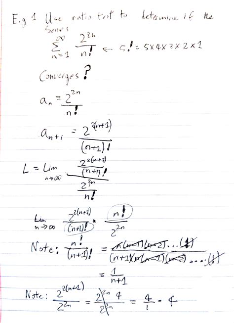 SOLUTION Introduction To Root And Ratio Test Calculus Math Notes Studypool